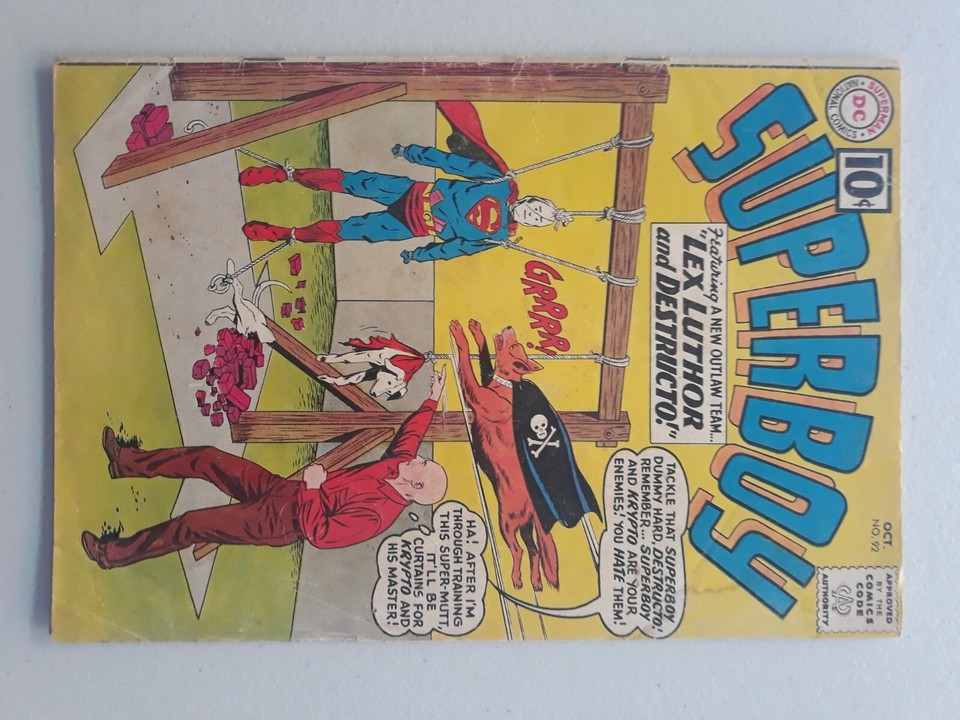 Superboy 75, 77, 90, 91, 92, 94, 108, 119 DC Comics 1959 - 1965 | eBay