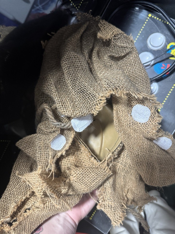 RARE Scream Ghostface Scarecrow Mask ADULT | eBay