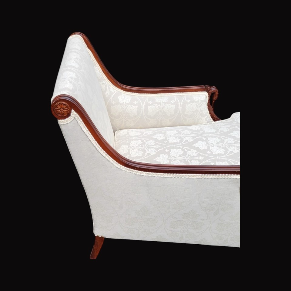 1940s Mahogany Club Chair Large Lounge Armchair Living Room New ...