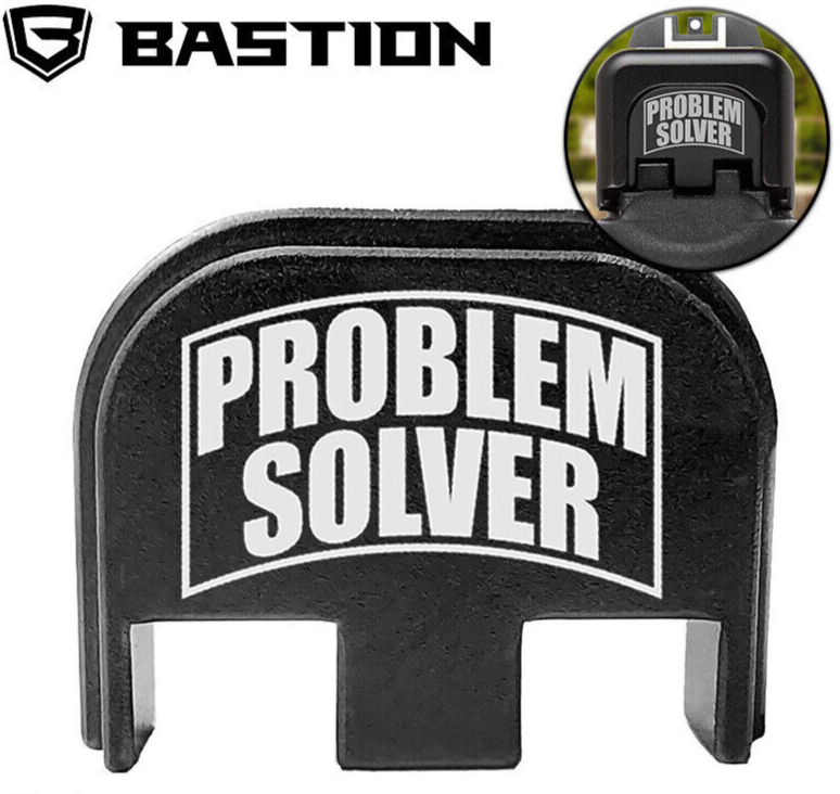 GLOCK REAR SLIDE BACK COVER PLATE Models 17-45 Gen 1-5 Bastion Problem ...