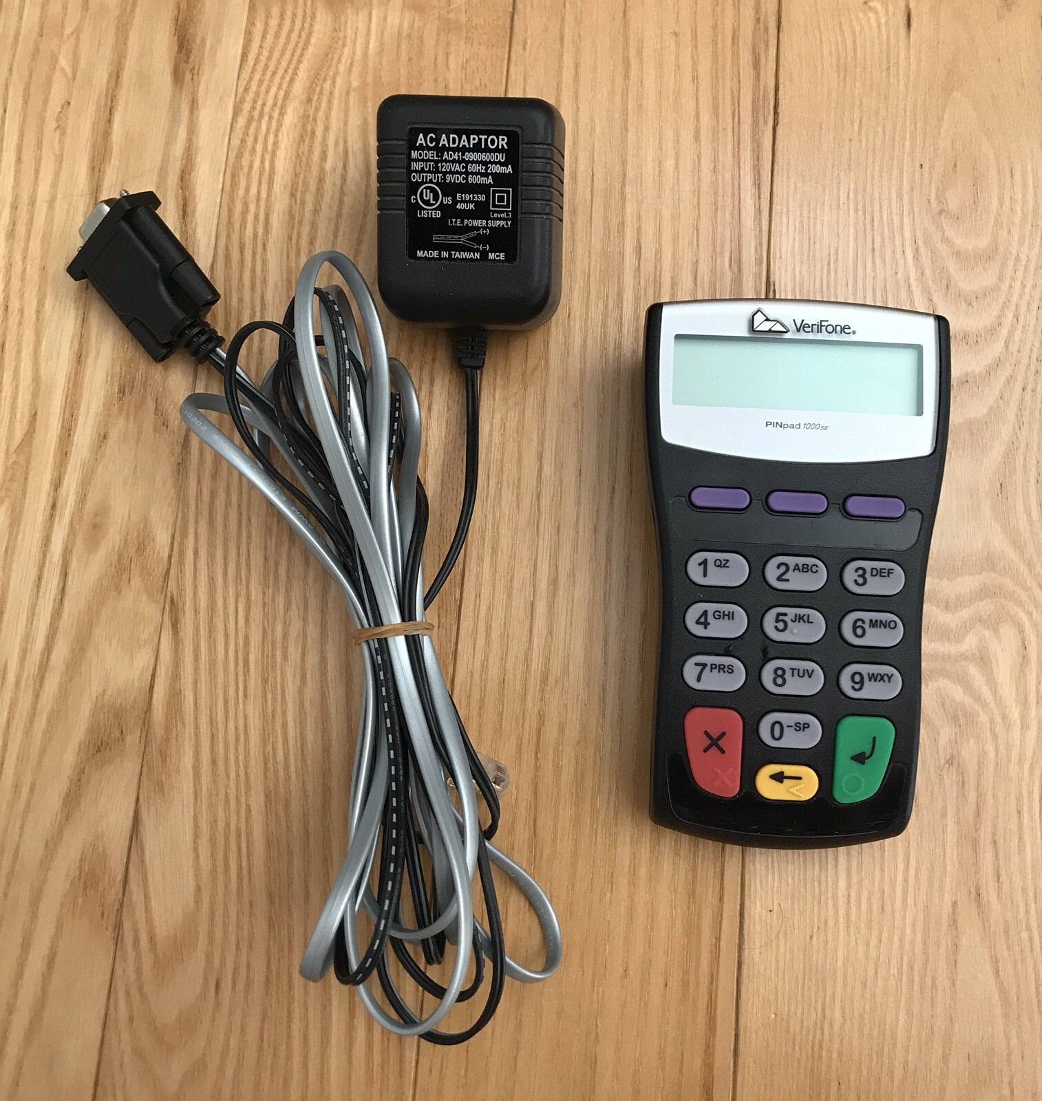 VeriFone Pinpad 1000SE USB Credit Card Payment Terminal **WITH AC ...