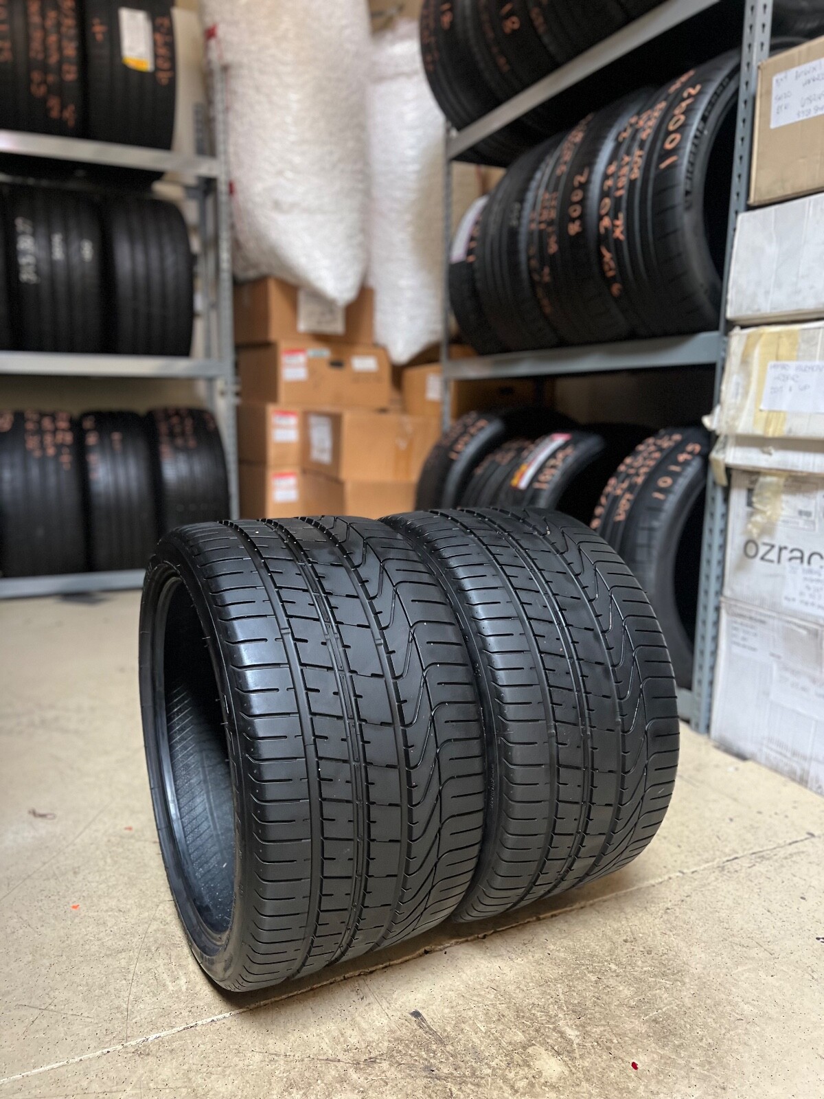2 - NO REPAIRS 295/30ZR19 XL 100Y Pirelli P Zero R01 Audi OEM - 11198 ...