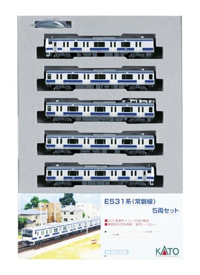KATO N gauge E531 series Joban Line attached 5-car set 10-283 Railway ...