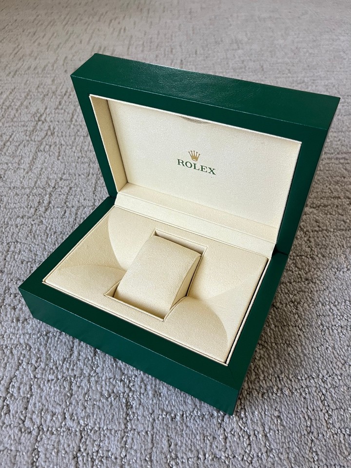 Watch Presentation Box - Single Watch - Green - Crown - Unbranded | eBay