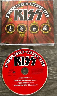 KISS CD Psycho Circus Single 4trk UK w/ I Was Made For Remix 1998 ...
