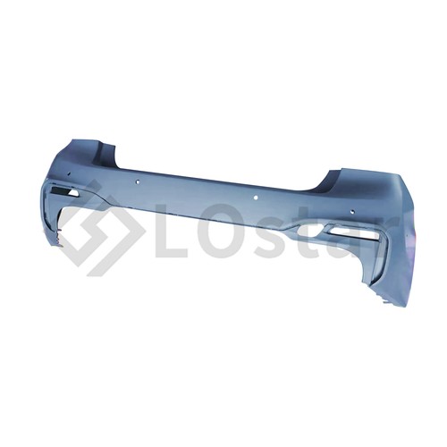 New Rear Bumper Cover For 17 18 19 20 21 Bmw 5-series G30 M-sport ...