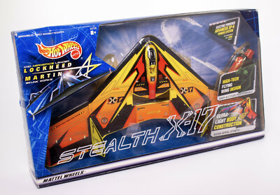 Hot Wheels Lockheed Martin Stealth X-17 Fighter Plane by Mattel Toys ...