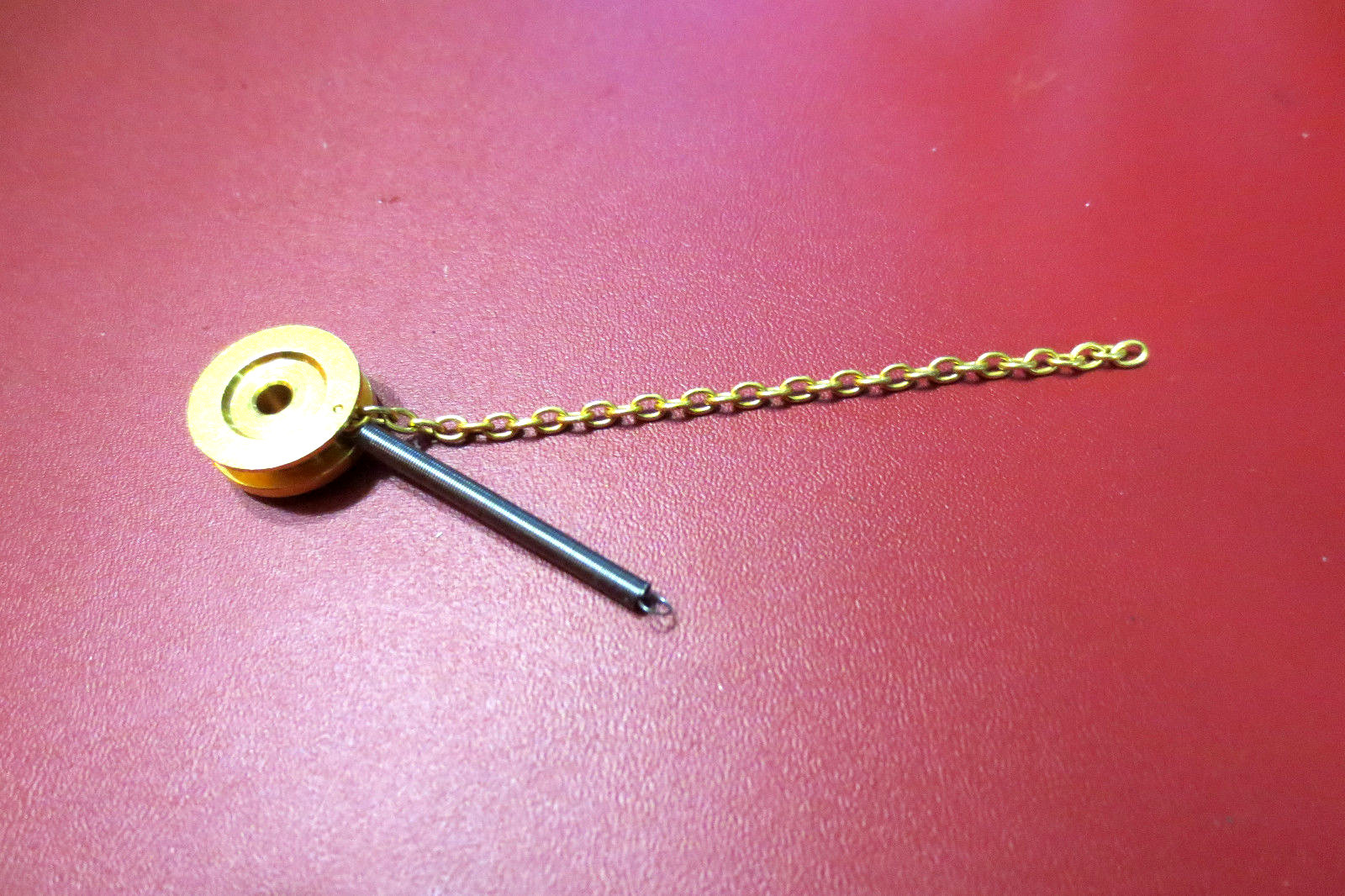 ORIGINAL ATMOS CLOCK USE MOVEMENT PULLEY WITH CHAIN AND SPRING PARTS ...