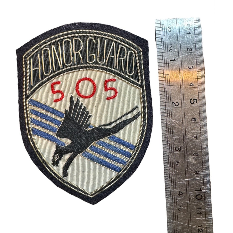 Cold War 1960s US Army 505th Airborne Infantry Regiment Honor Guard ...