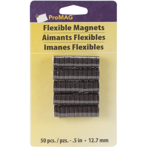ProMag Flexible Round Magnets 50/Pkg-.5" 10050 | eBay