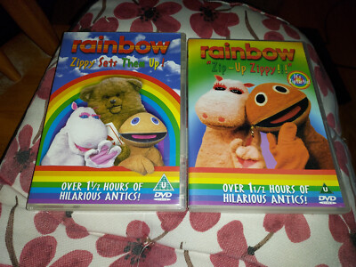 rainbow zip up zippy and zippy sets them up 2 dvds uk dvd | eBay UK