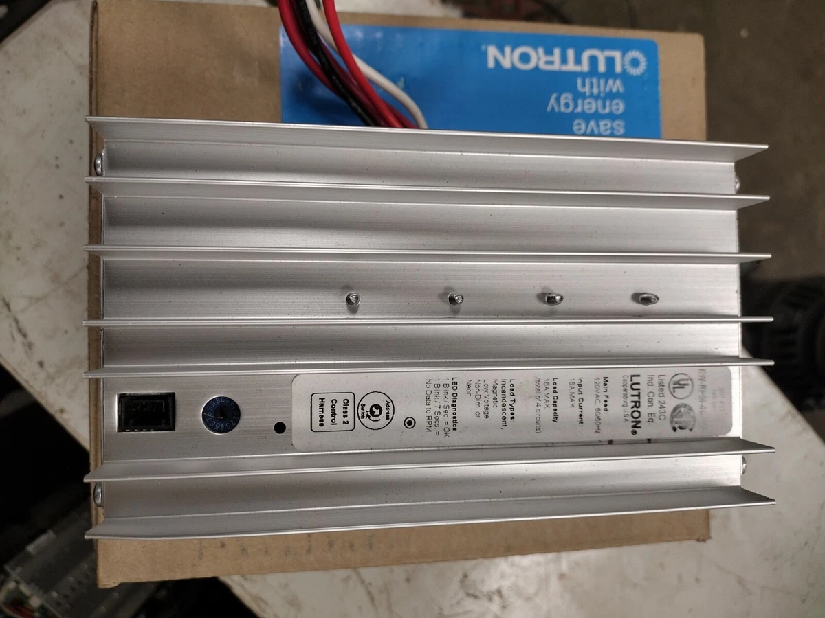 Lutron HW-RPM-4U-120 Dimming Module W/Connectors – NTC, 47% OFF