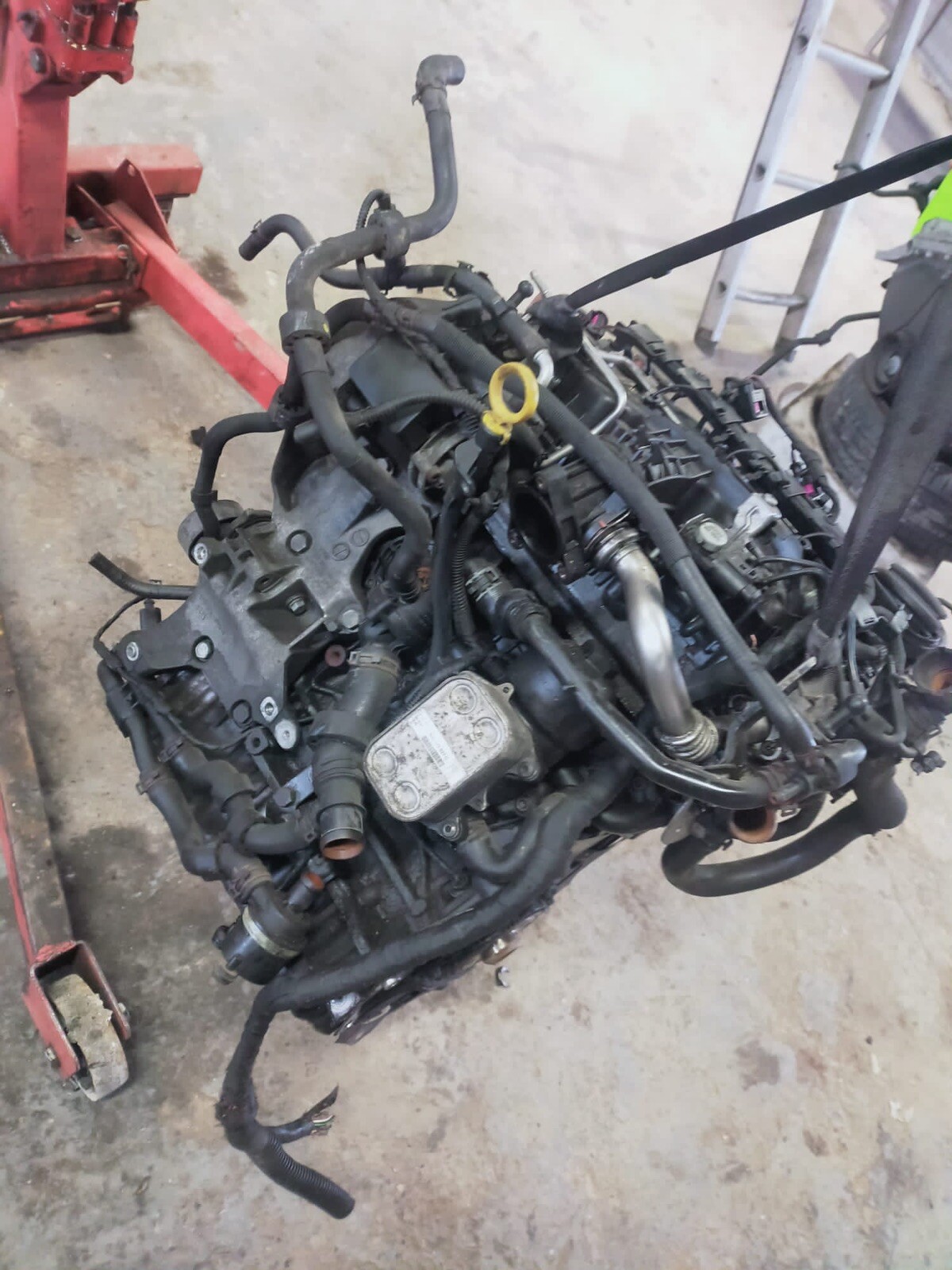 SEAT VW Audi Skoda 2012-2019 1.6 TDi Diesel Engine CAYB BARE ENGINE 89k ...