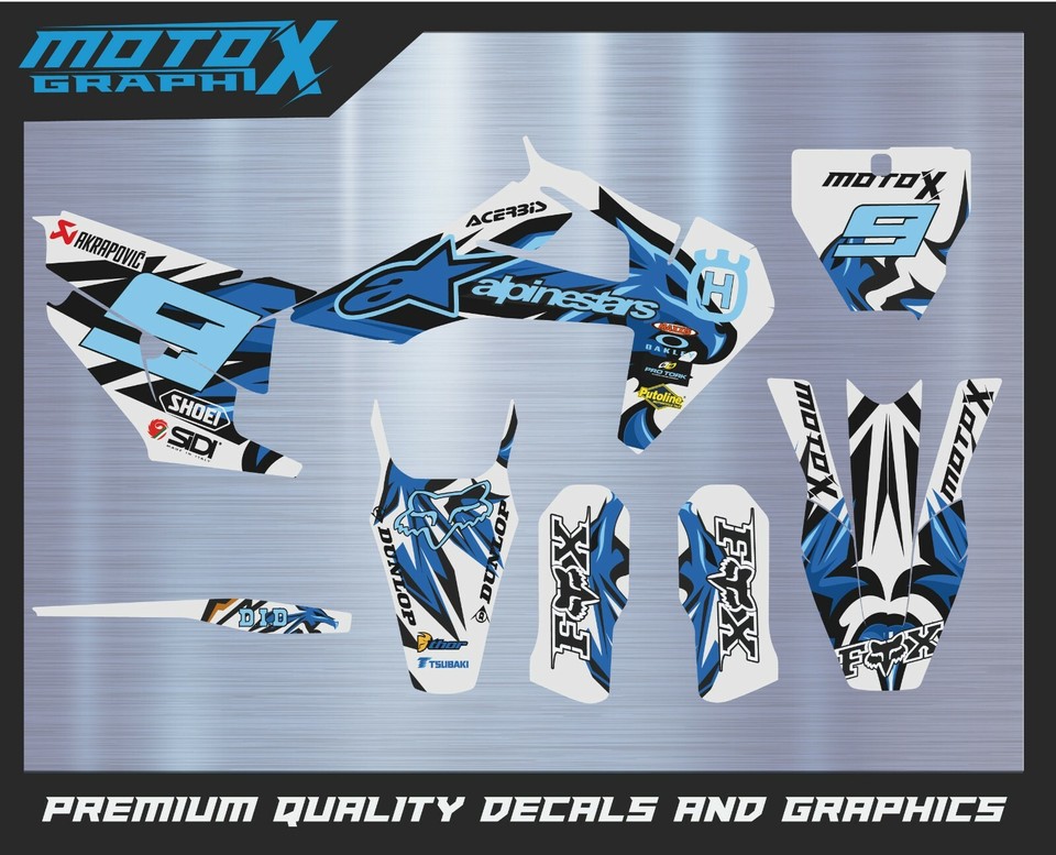 Husqvarna FS450 - Graphics and Decal kit -TC FC FE TE 450 250 300 125 ...