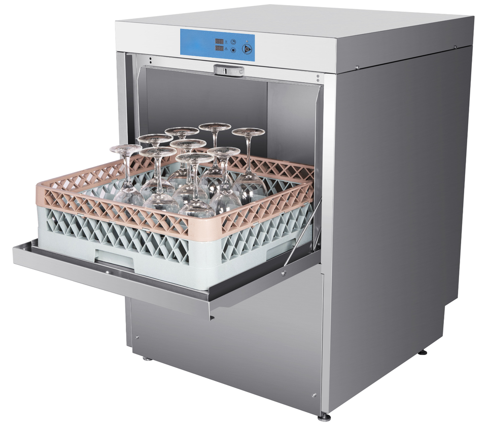 3 Phase 220V 30 Racks/ Hr High Temp Commercial Dishwasher Dish Washing ...