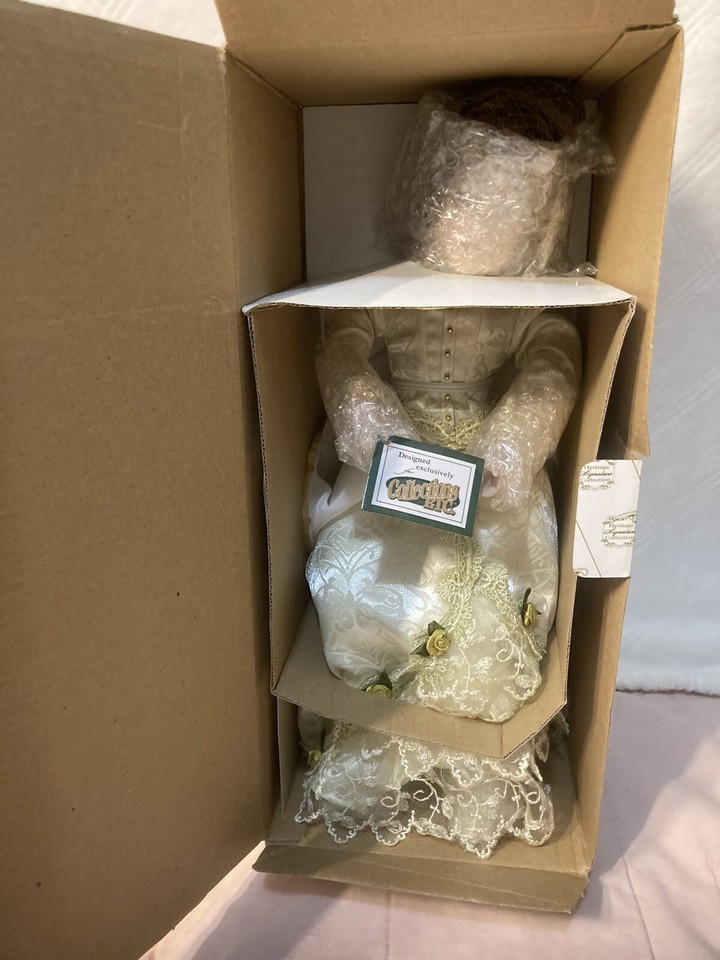 porcelain doll Emma porcelain Doll ITEM#12370 Heritage Signature ...