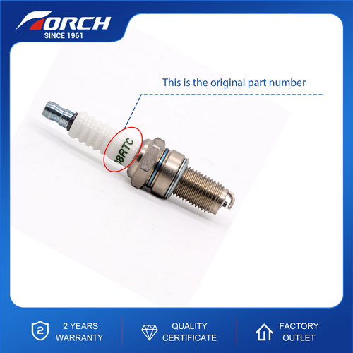 TORCH D8RTC Spark Plug M12x1.25mm Replacement for Denso IX24B X24EPR-U9 ...