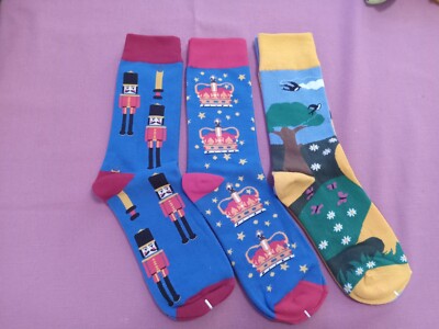 3-Pack Women's & Girl's Novelty Socks New WO Tags-Assorted Themes-Fast ...