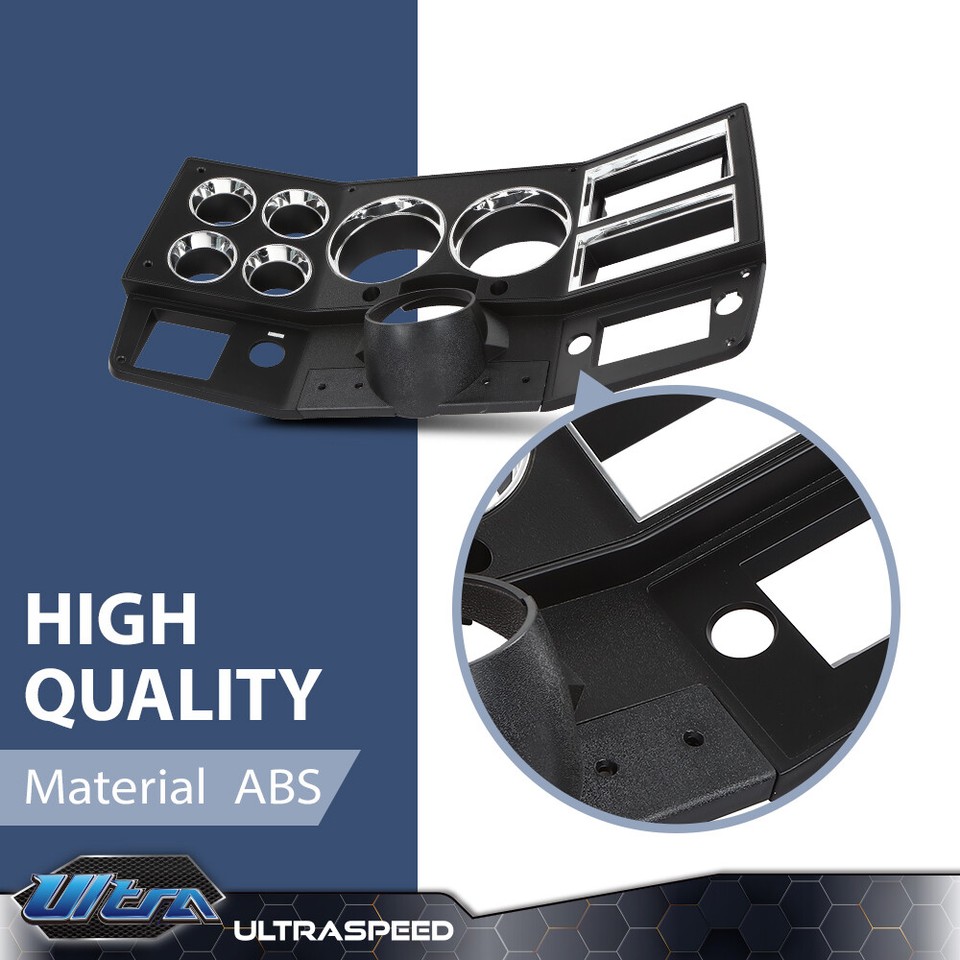 Dash Bezel W/ A/C W/ Lower Column Cover Fit For 1984-1987 Chevrolet GMC ...