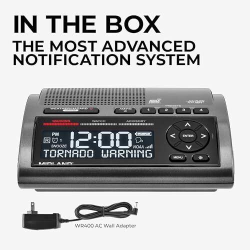 Midland - WR400 Weather Radio Deluxe - NOAA Emergency Alert Scanner | eBay