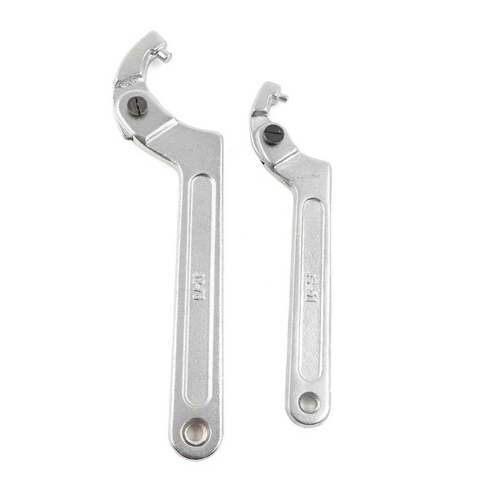 7'' Adjustable Motorcycle ATV Tool Shock Absorber C Clamp Spanner Hook ...