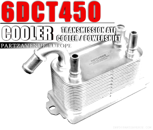 POWERSHIFT GEARBOX OIL ATF TRANSMISSION COOLER MPS6 6DCT450 FORD VOLVO ...