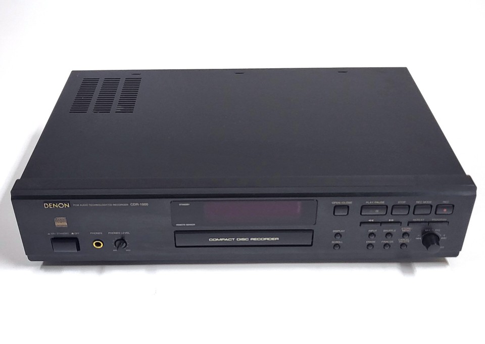 Denon CDR-1000 CD Recorder – PCM Audio Tech – 220V Europlug – Tested ...
