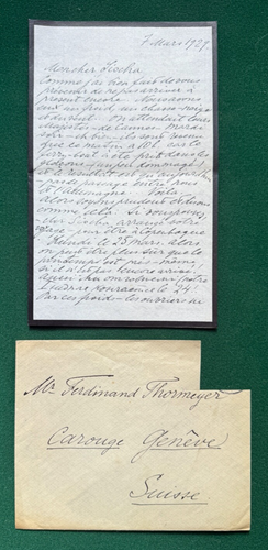 Antique Imperial Russian Signed Letter Grand Duchess Olga Romanov ...