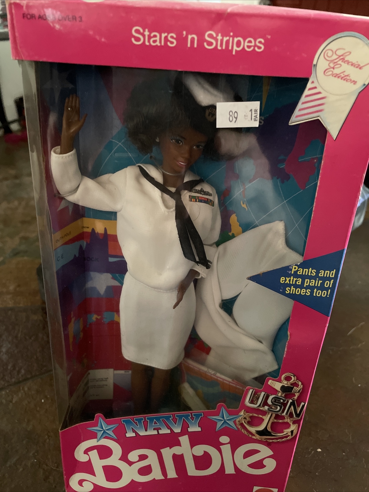 Mattel African American Navy Barbie Second Edition for sale online | eBay