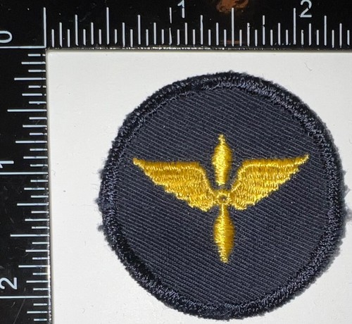 Early WWII USAAF AAF US Army Air Force Cloth Wings Cap Hat Oval ...