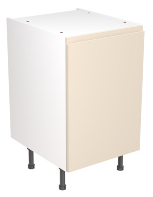 White Flat Pack Kitchen Cupboard Units 735mm Wickes Gloss Cream ...