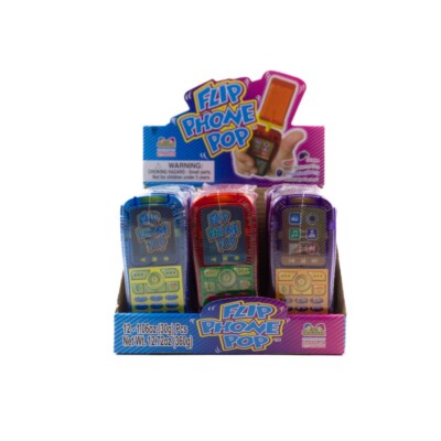 Kidsmania Flip Phone Pop Lollipop 12 Pieces | eBay