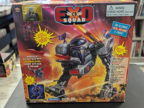 EXO Squad Marsala Action Figure with Walking Light Attack E-Frame ...
