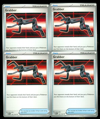 Pokemon GRABBER 162/165 - Pokemon 151 - - MINT 4X | eBay