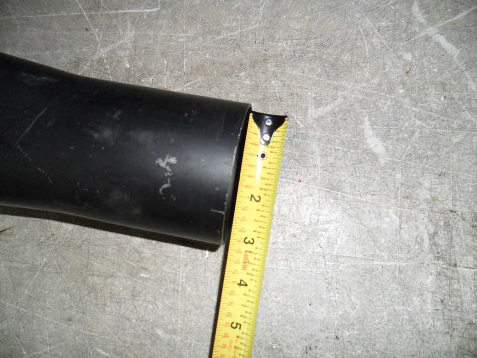 14" 4 into 1 Long Tube Header Collector 2 1/4" into 3" Ford 460 Chevy ...