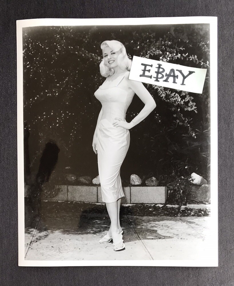 Sexy SANDRA GILES Photo Vintage Original Cheesecake Busty Female Bare ...