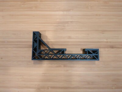 O Scale Wall Mount Bracket for Lionel and Menards Tubular Track - See ...