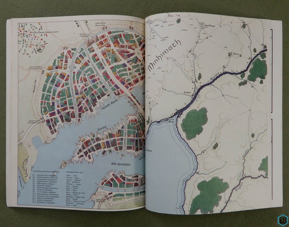 Lost Realm of Cardolan (Middle Earth Role Playing MERP) ICE Iron Crown ...