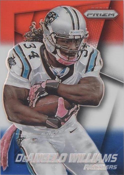 2014 Panini Prizm - DeAngelo Williams #111 Red White & Blue Prizm for ...