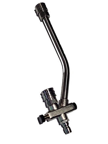 PWO 2-Way Shuttle Valve Pressure Washer Spray Gun Splitter Lance Foam ...