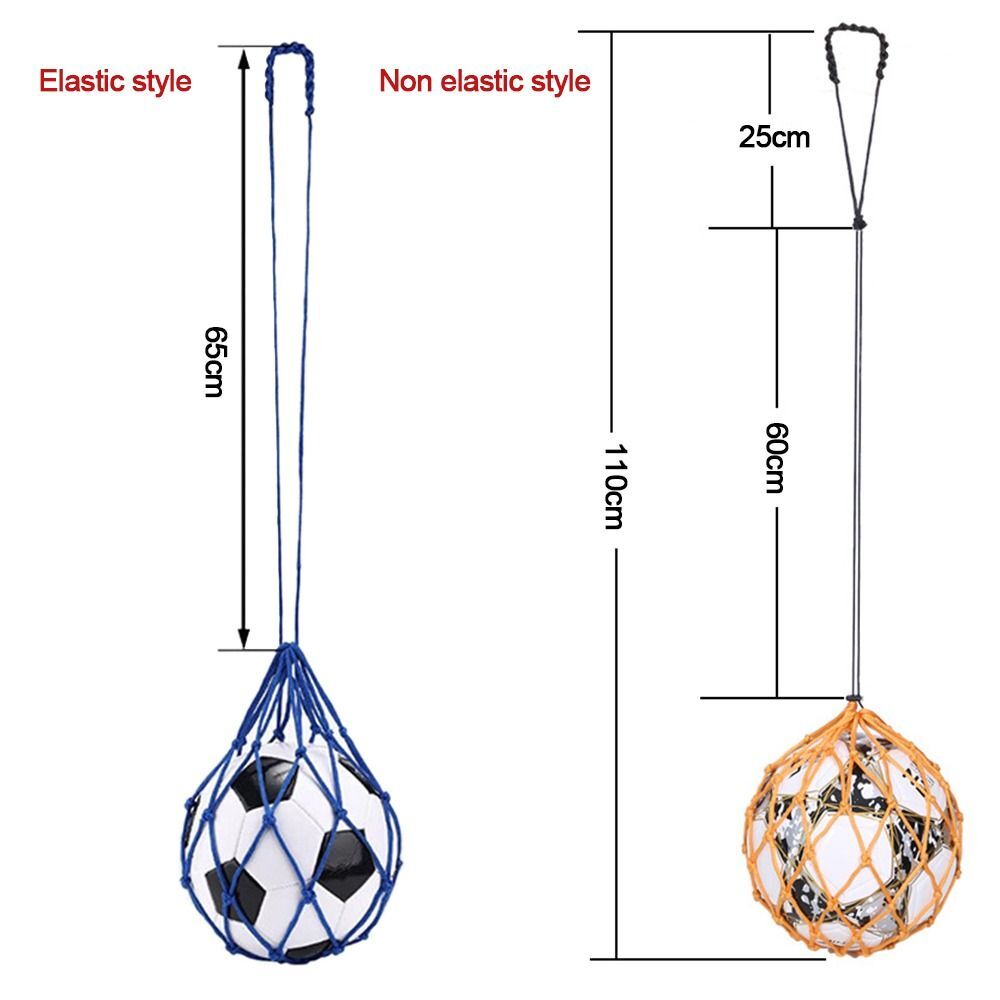 Multiple Colors Soccer Ball Net Nylon Solo Soccer Kick Tool Kids | eBay ...