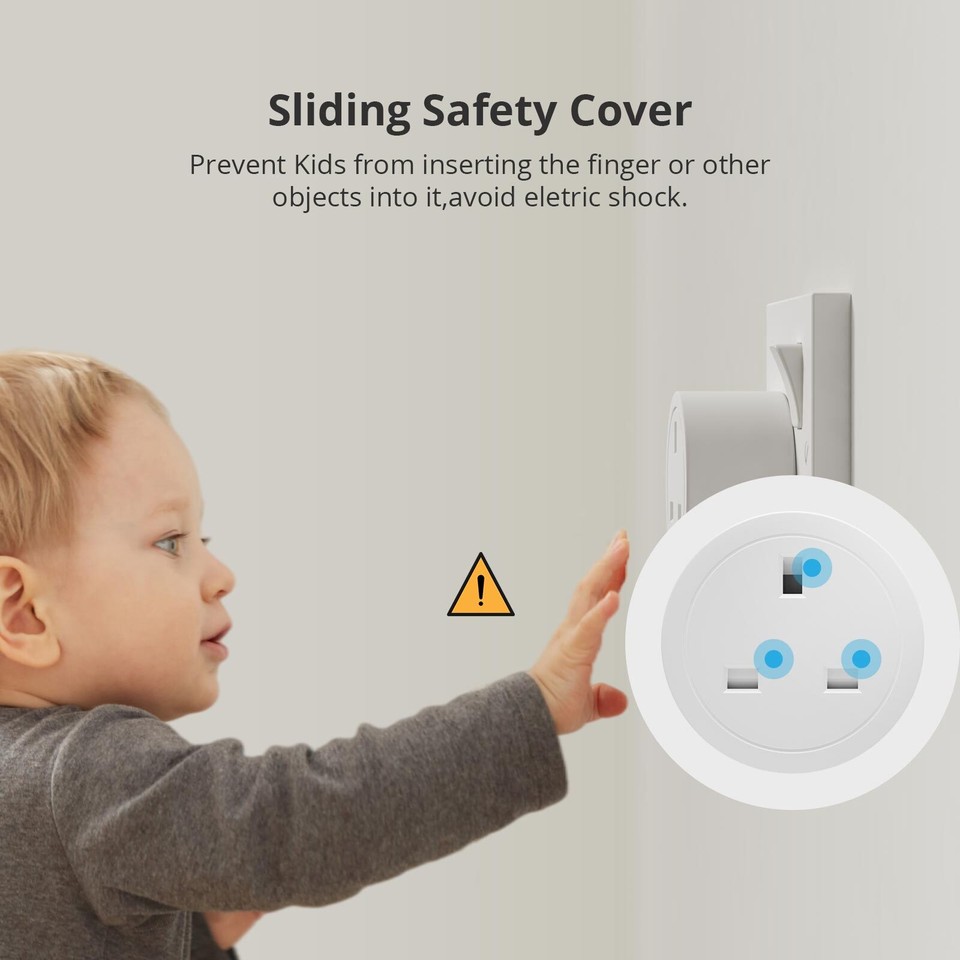 Woolley WiFi Smart Plug Outlet Switch Socket Remote Control eWeLink APP ...