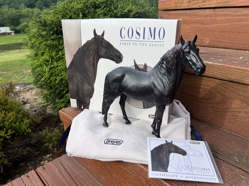 Breyer Horse Premier Club 2025 MATTE COSIMO Murgese Stallion Box COA | eBay