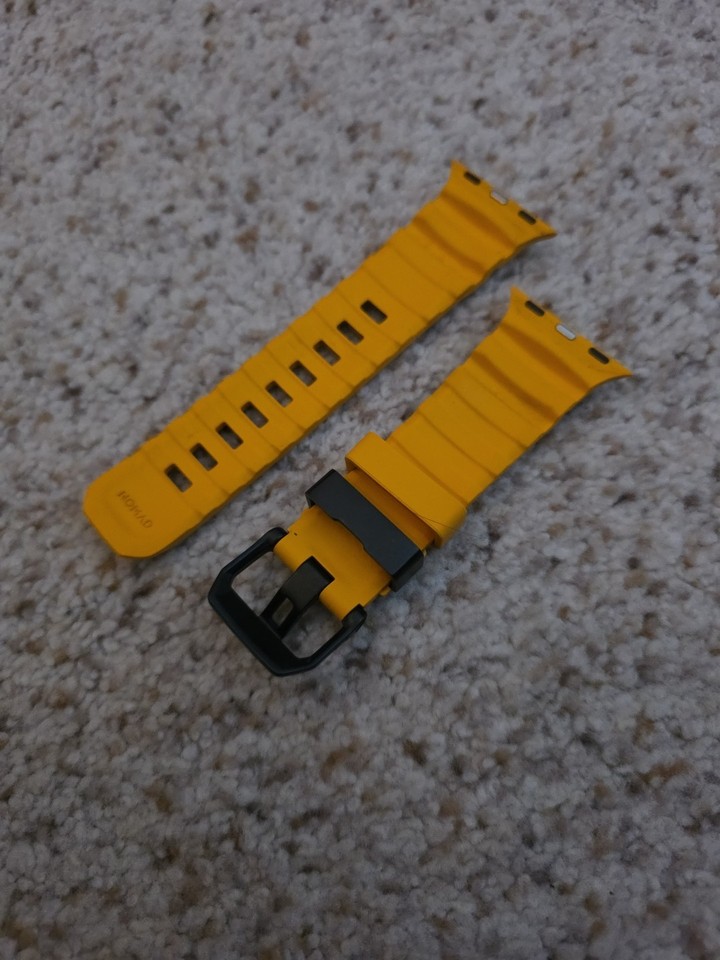 Nomad Apple Watch Ultra Band Rocky Point Sol Yellow | eBay