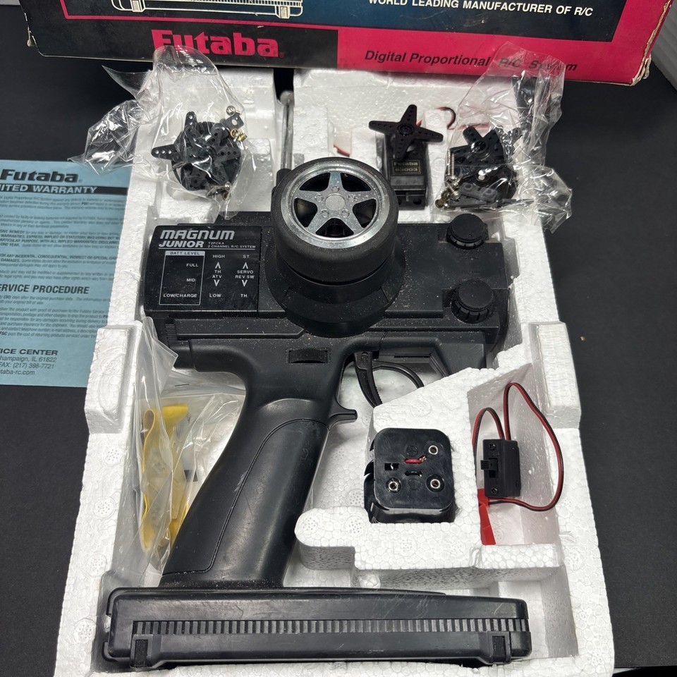 Futaba Magnum Junior 2PCKA-AM 2 Channel Selling As Parts. Untested. | eBay