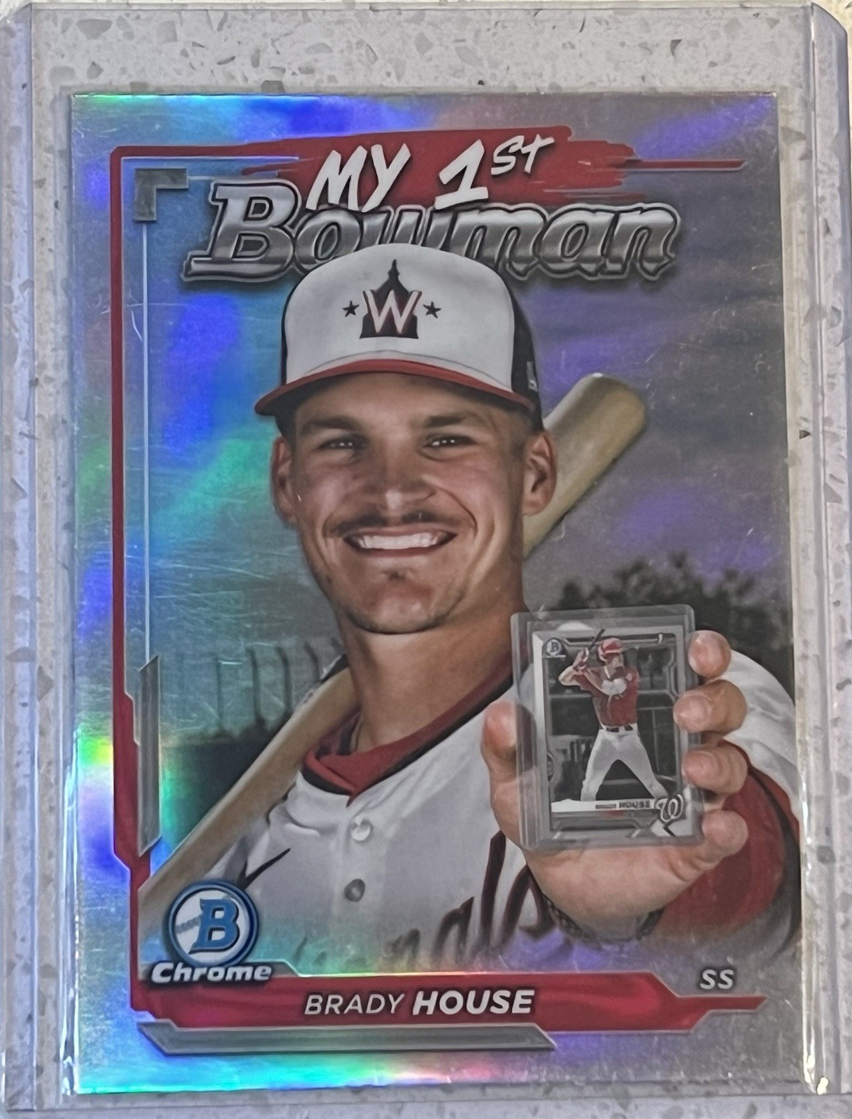2024 Bowman Chrome My 1st Bowman Brady House #M1B-39 Washington ...