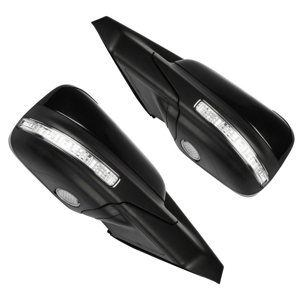 Pair Mirrors For 2016-2019 Ford Explorer 7 PIN Puddle Heated Left Right ...