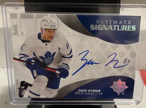 2020-21 Upper Deck Ultimate Collection Signatures 2021-22 Update Zach ...