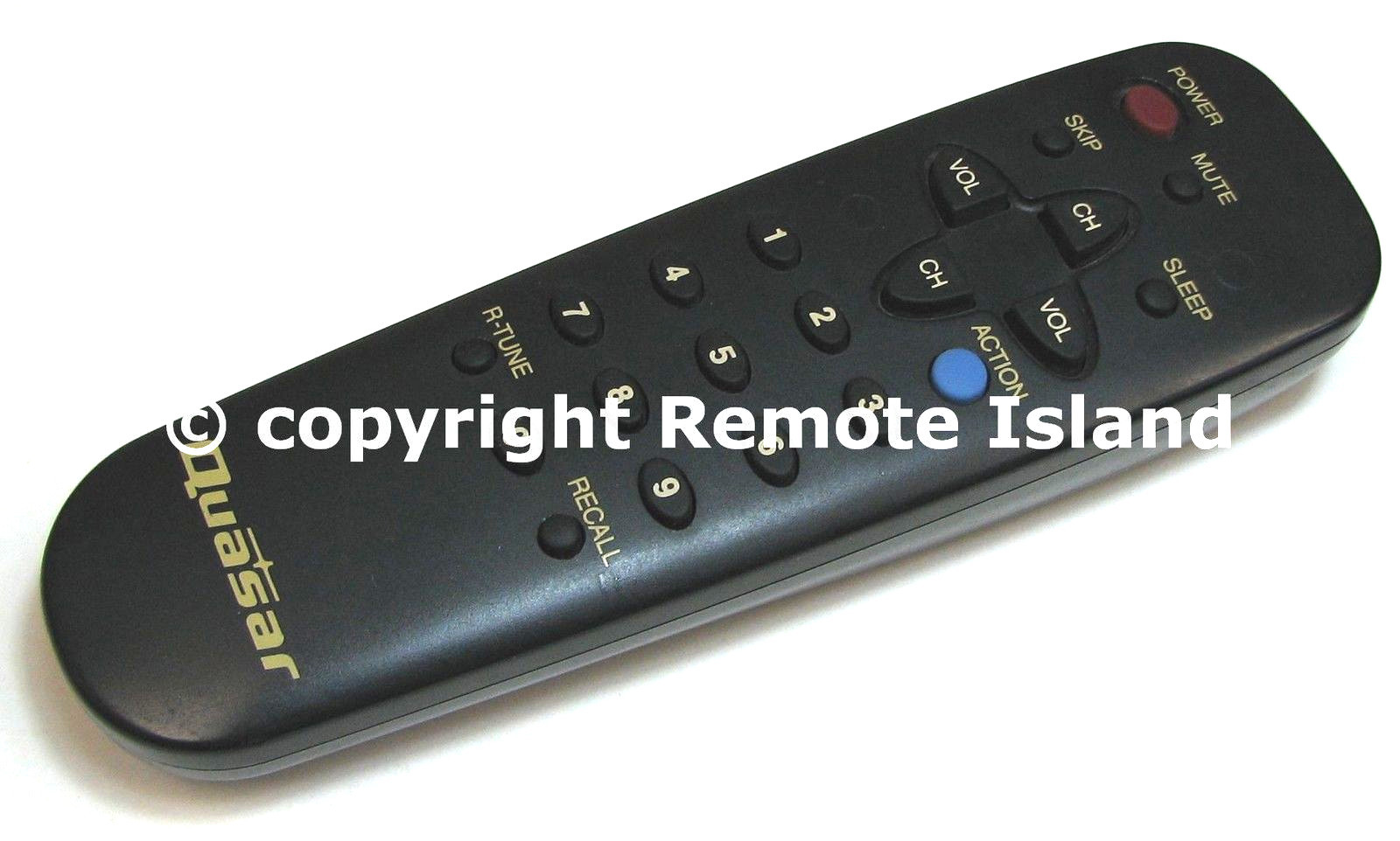 Quasar EUR501343 TV Remote Control SP2007T1 SP2017T SP2017T1 TP1917T ...