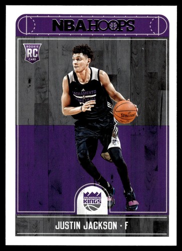 2017 Hoops Justin Jackson Rookie #265 Sacramento Kings 31C | eBay